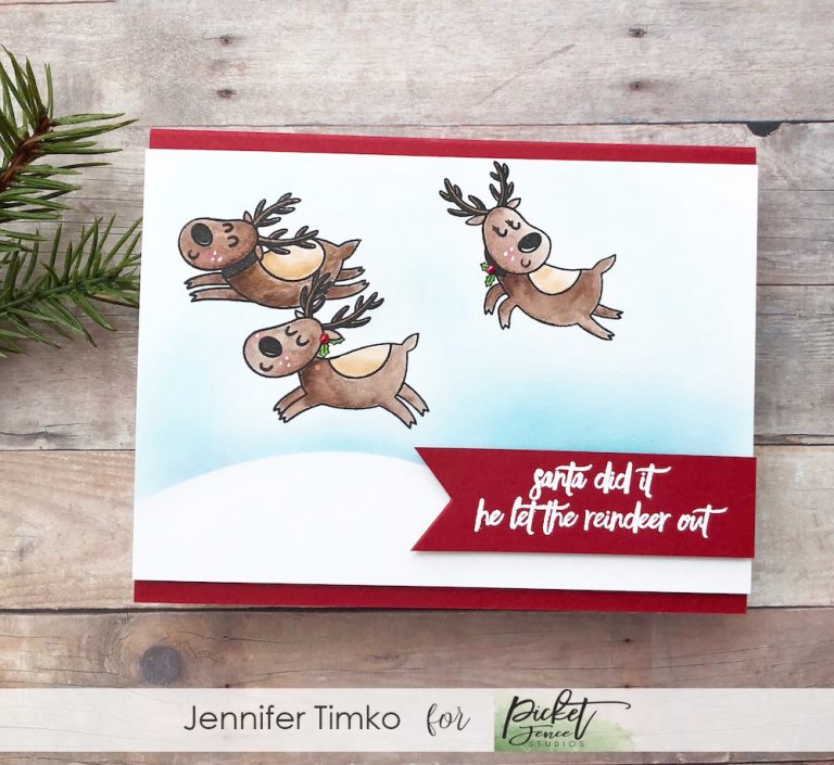 Santa and His Reindeer